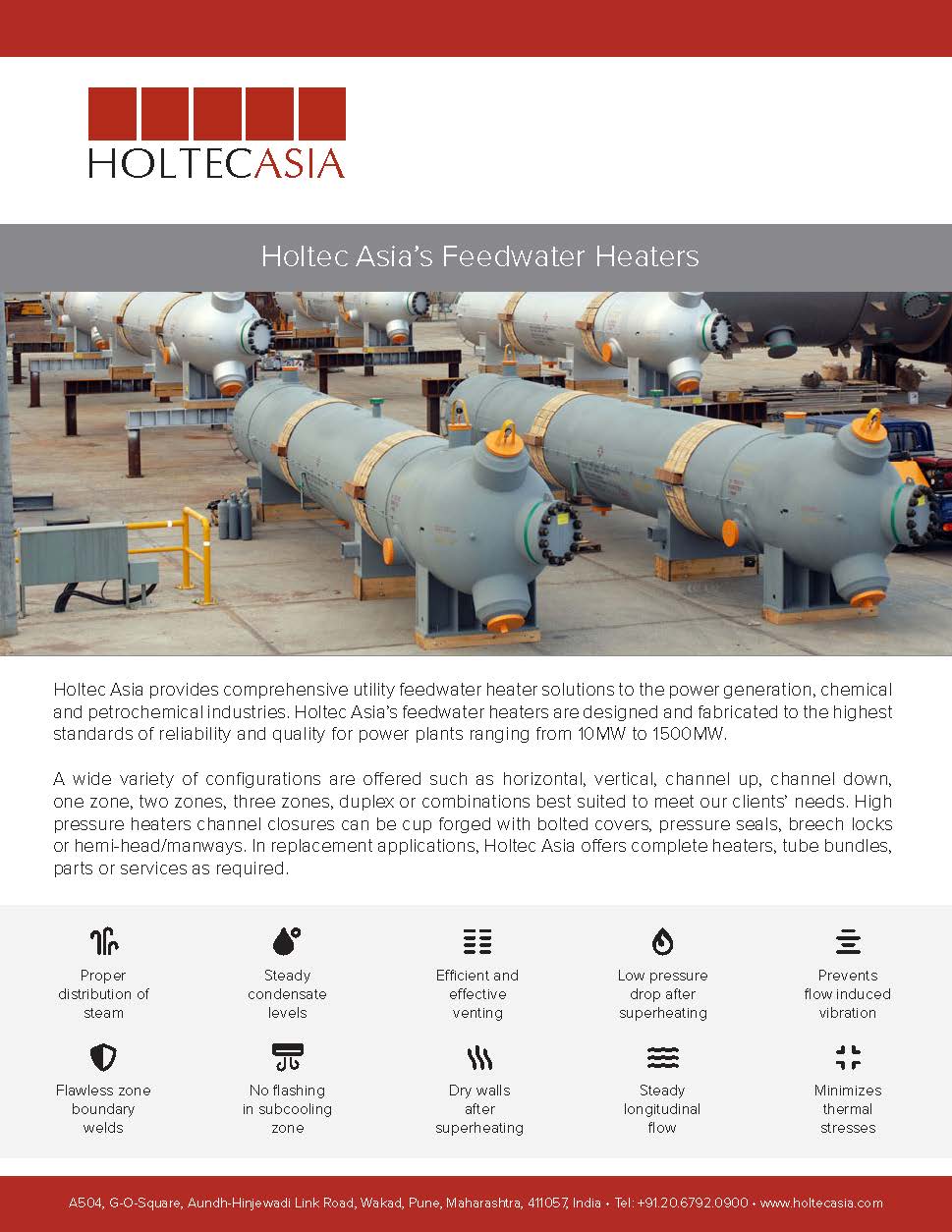 Holtec Asia's Feedwater Heaters (Insert) - Holtec International
